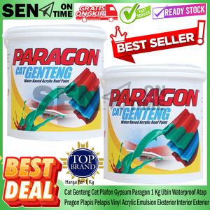 Jual Cat Genteng Cet Plafon Gypsum Paragon 1 Kg Ubin Waterproof Atap ...