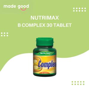 Promo Nutrimax B Complex 30 Tablet | Suplemen Sistem Saraf Neutropik ...