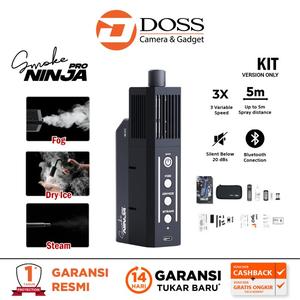 Promo Smoke NINJA PRO Kit Portable Smoke Machine SmokeNinja Cicil 0% 3x ...