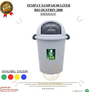 Jual TEMPAT SAMPAH ECO DUSTBIN 80 LITER ATARI GREEN LEAF TONG SAMPAH PLASTIK KERANJANG SAMPAH ...
