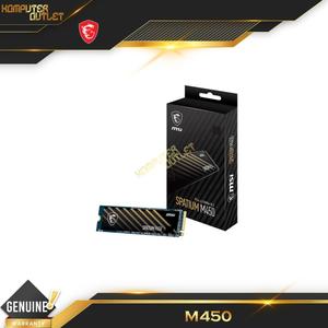 Jual MSI M450 1Tb 500Gb Spatium Ssd NVMe M.2 with PCIe Gen4x4, NVMe 1.4 ...