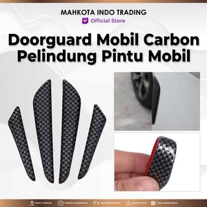 Jual Doorguard Door Guard Carbon Pelindung Pintu Mobil Slim Series 4pc ...