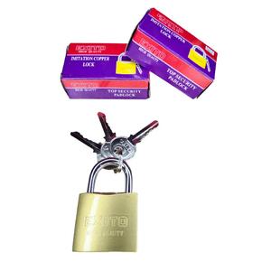 Jual Gembok Pagar / Rumah / Pintu Exito 30mm - Padlock Kuning Besi ...