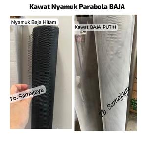 Jual KAWAT PARABOLA BAJA HITAM. Kawat Nyamuk baja hitam. Kawat mesh ...