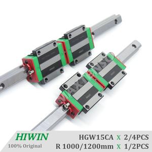 Jual HIWIN Taiwan HGW15CA Linear Guideways Flange Blocks Carriage ...
