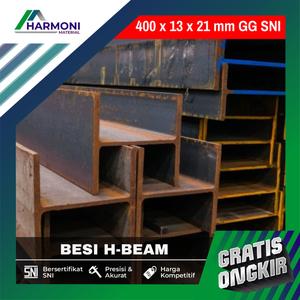 Jual Besi H Beam 400 x 400 x 13 x 21 mm Panjang 12 Meter SNI Merek GG ...