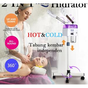 Jual 2 in 1 Vapozone Steamer uap steamer facial Stand Hot&Cold Super ...