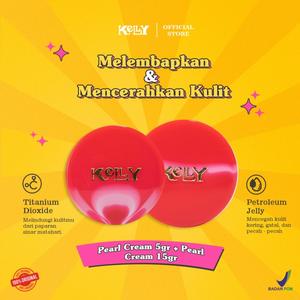 Jual Kelly Pearl Cream 15gr + Kelly Pearl Cream 5gr Original BPOM ...