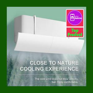 Jual Cover Angin AC Adjustable Air Conditioner Windshield Deflector MS ...