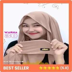 Promo ELMITHA - PASHMINA INSTAN INNER OVAL TUTUP LEHER ROYAL JERSEY HQ ...
