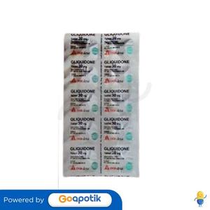 Jual GLIQUIDONE OGB DEXA MEDICA 30 MG STRIP 10 TABLET / DIABETES - Kab ...