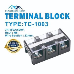 Jual TERMINAL BLOCK TC 1003 (100A 3Pole) - Kota Surabaya - ELECTRICAL ...