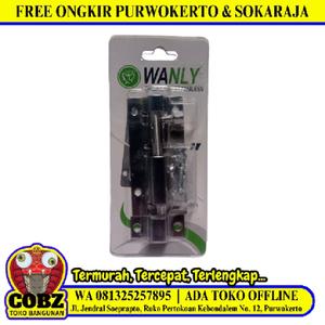 Jual 3 IN / WANLY Grendel Kunci Slot Pintu Jendela Stainless - Kab ...