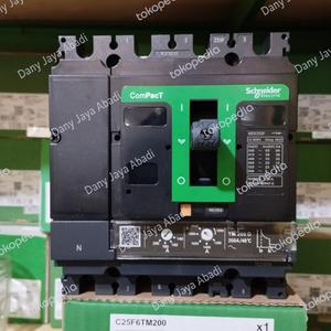 Jual mccb schneider NSX250F 4P 200A 36KA C25F6TM200 TM200D ready ...