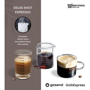 Jual Shot glass espresso coffee Gelas Takar Kopi Sloki - BCM90-90ml ...