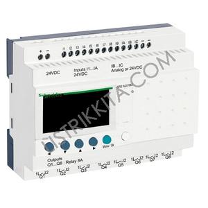 Jual SCHNEIDER MODULAR SMART RELAY ZELIO LOGIC IO 24VDC CLOCK DISPLAY ...
