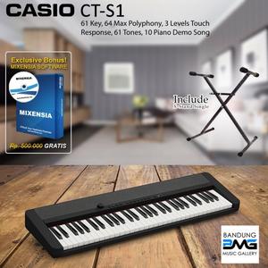 Jual Casio CT S1 Keyboard / CTS1 / CTS 1 Garansi Resmi - Keyboard-Stand ...