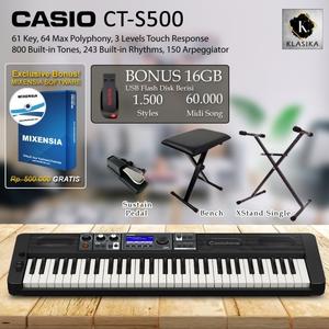 Jual Keyboard Casio CT-S500 / CTS500 / CTS 500 Garansi Resmi - Kota ...
