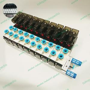 Jual solenoid valve pneumatic 10 baris set manifold - Jakarta Barat - INTI TEKNIK INDUSTRI ...