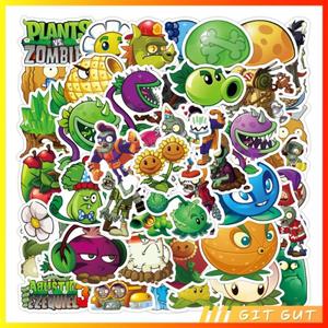 Jual Sticker Pack Stiker Vinyl 50 pcs Plants Vs. Vs Zombies PVZ - Kota ...