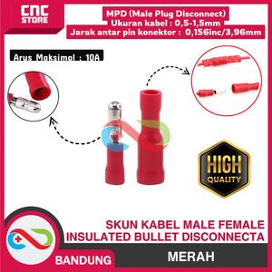 Jual SKUN KABEL INSULATED BULLET MALE FEMALE DISCONNECTA MPD 1.25-156 ...
