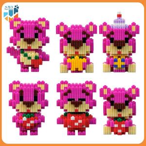 Jual SMY Toystown Nano Blocks Lotso Bear Small 3D Model Bricks Mainan ...