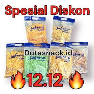 Jual [[ 1 karton snack SABENA NEW ISI 6 kantong MIX rasa bisa COD ( NEW ...