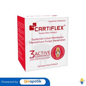 Jual CARTIFLEX BOTOL 20 KAPLET - Kota Batu - Apotek Sumber Waras Batu ...