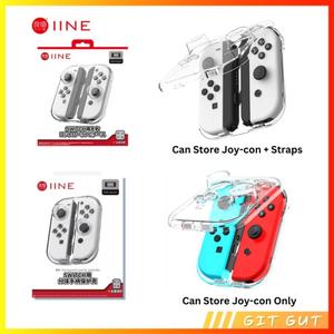 Jual Nintendo Switch Joycon Joy Con Transparent Storage Box Dust Proof ...
