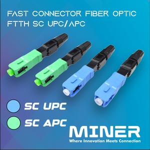 Promo Fast Connector Fiber Optic FTTH SC APC / UPC - SC-UPC - Kota ...