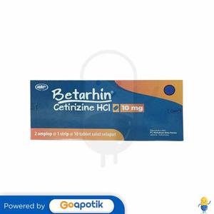 Jual BETARHIN 10 MG BOX 20 TABLET - Kota Palembang - Apotek Manggala ...