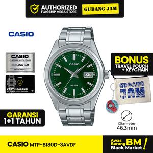 Promo Casio Pria MTP-B180D-3AVDF MTP-B180D-3A MTP-B180D MTP B180D ...