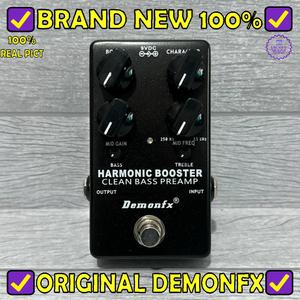 Jual Efek Bass DemonFX Harmonic Booster Clean Bass Preamp Pedal Effect ...
