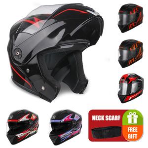 Jual DOT Certification Motorcycle Helmet Double Lens Cross Section ...