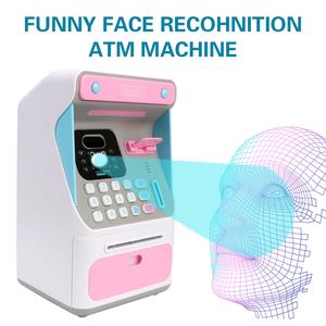 Jual ATM Machine Cash Box Gift For Kids Money Boxes Electronic Piggy B ...