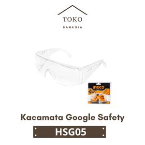 Jual Kacamata Google Safety / Kaca Mata Proyek / Goggles INGCO HSG05 Goggle - Kab. Tangerang ...
