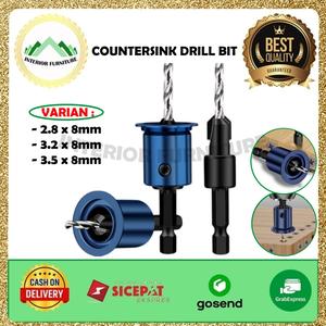 Jual Mata Bor Alat Pembuka Lubang Sekrup Alat Depth Tungsten Steel ...