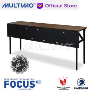 Jual PREMIUM Meja IBM Meja Rapat Meja Lipat Seahorse Focus 180 + Tutup ...