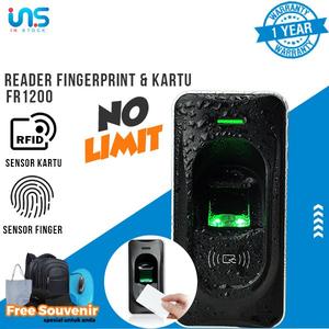 Jual Ready.. Reader RFID Dan Fingerprint ZKTECO FR1200 Bisa Untuk Akses Kontrol Pintu - Proxy ...