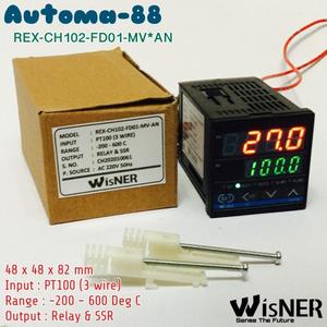 Jual Digital Temperature Controller input RTD PT100 Indicator 0.1°C AC ...