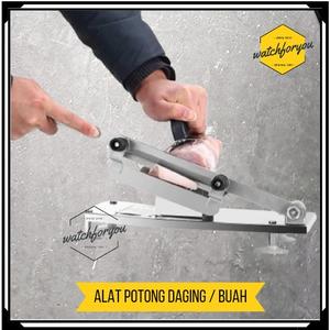 Jual Alat Potong Memotong Daging Tipis Meat Slicer Beef Chicken Buah ...