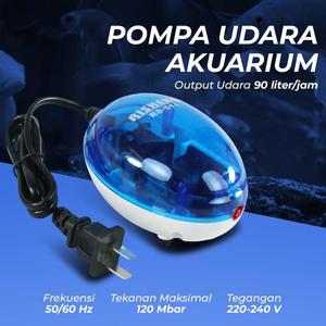 Jual Alat Mesin Pompa Pembuat Gelembung Udara Oksigen Di Dalam Air ...