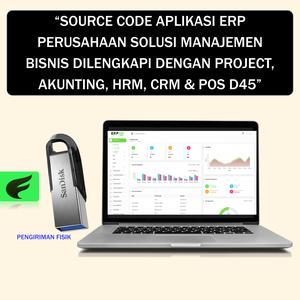 Promo FLASHDISK SOURCE CODE APLIKASI ERP PERUSAHAAN SOLUSI MANAJEMEN ...