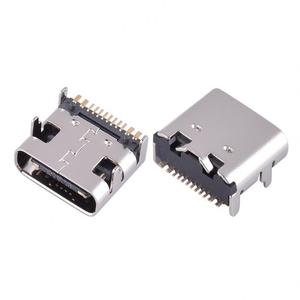 Jual 100PCS SMT USB 3.1 Type-C 16pin female connector For Mobile Phone ...