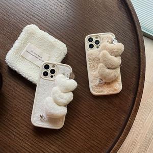 Jual Soft Case Furry Luxury With Bombom Love Strap Casing Case HP Lucu ...