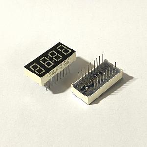 Jual 7 Seven Segment 0.36" Inch 4 Digit Jam Digital Clock LCD - Yellow ...