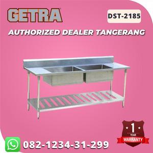 Jual Meja Wastafel Double Sink Getra DST-2185 Ukuran 180cm Stainless ...