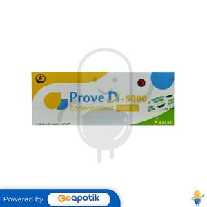 Jual PROVE D3-5000 BOX 30 TABLET - Kota Tangerang - Apotek Stephanie ...
