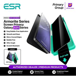 Jual ESR Tempered Glass Samsung Galaxy S25 Ultra ESR Armorite Ultra Fit ...