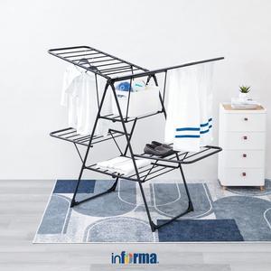 Promo Informa Deluxe Jemuran Baju Lipat - Hitam Tempat Jemur Baju ...